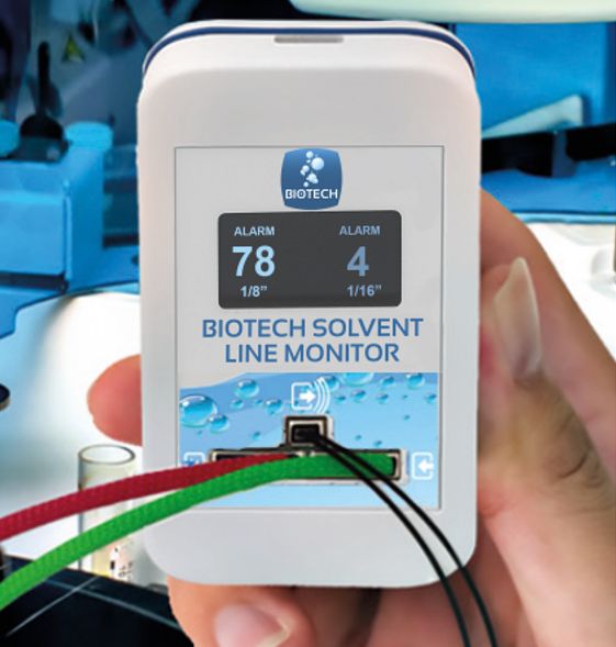 Solvent Line Monitor - Inacom Instruments